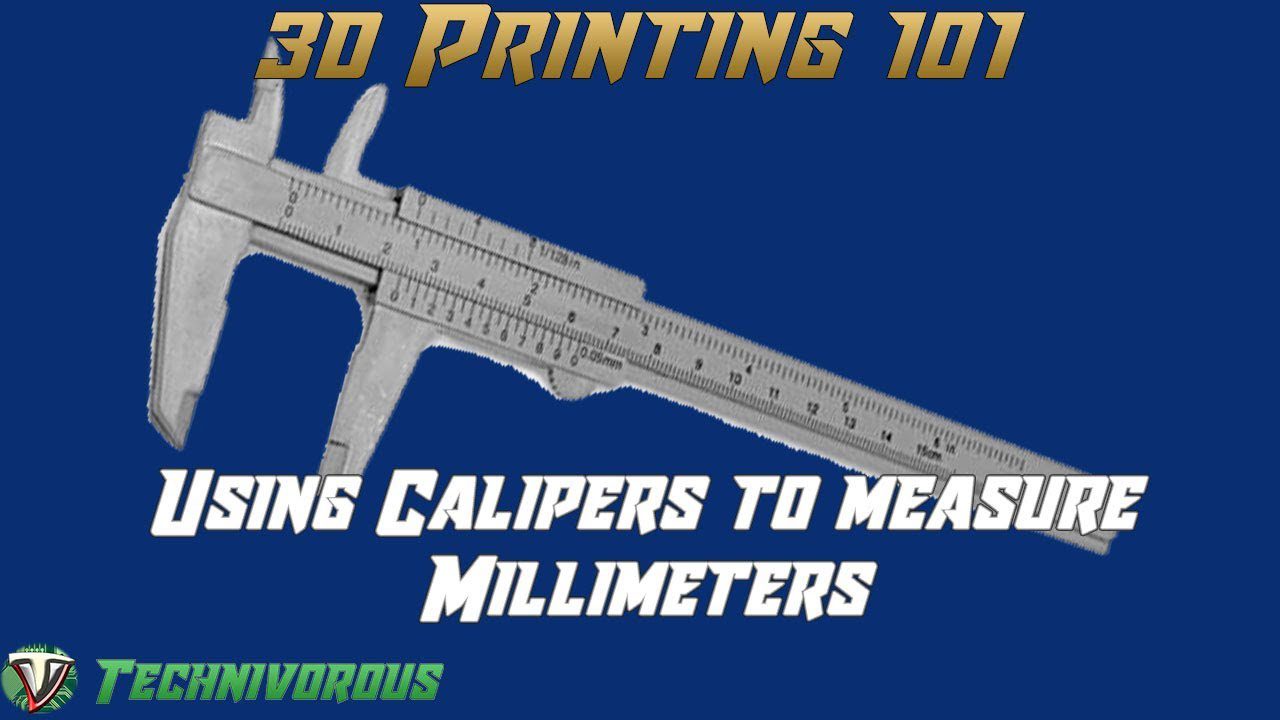 How to use calipers to measure millimeters – 3D Printing 101 - 3D PUT